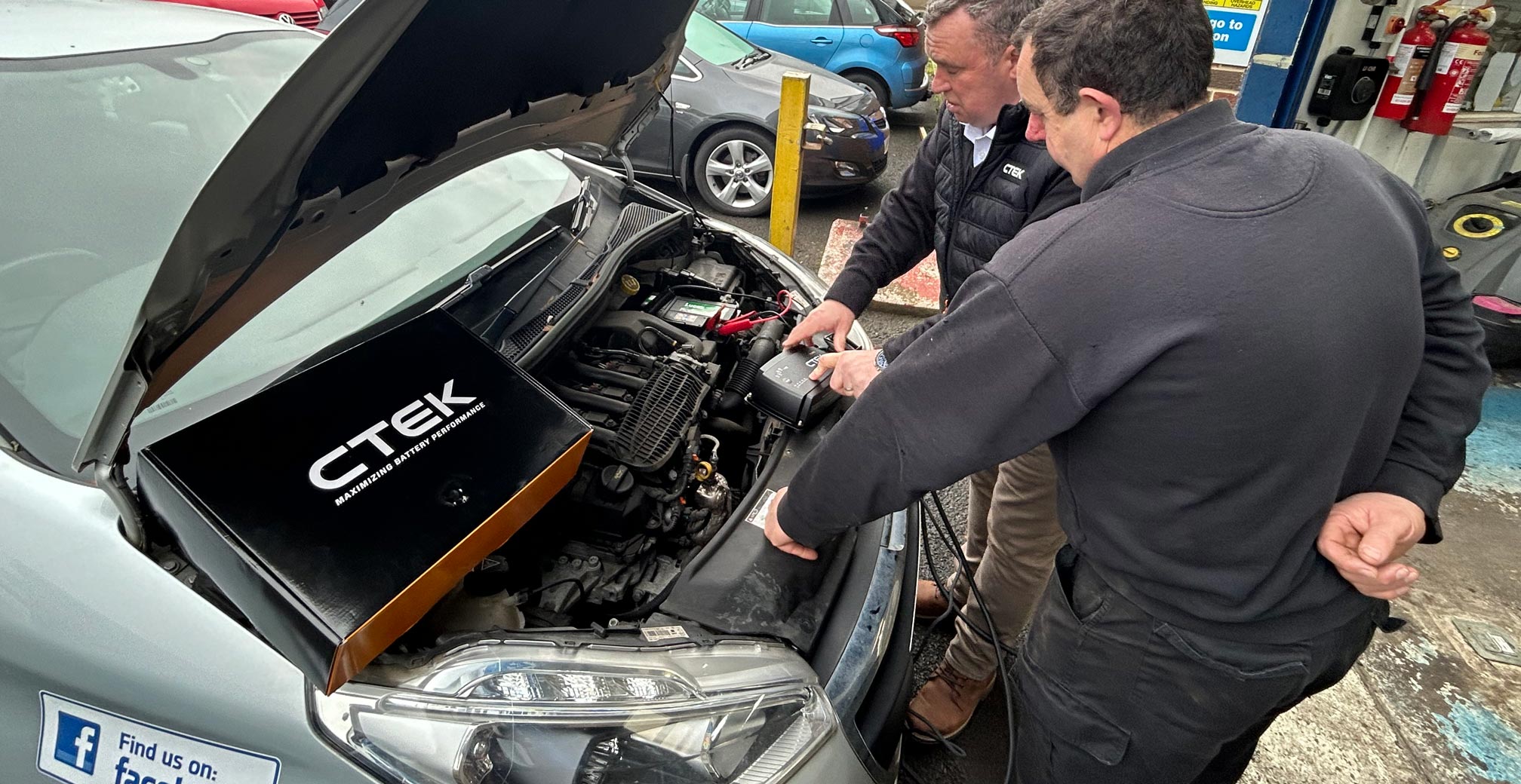 AJ Automedics delivers battery support in conjunction with routine ...